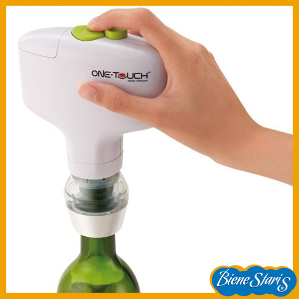 SACACORCHOS ABREBOTELLAS AUTOMATICO ONE TOUCH - Bienestaris. Ortopedia ...